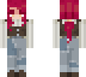 Maroon Patches | Minecraft Skin