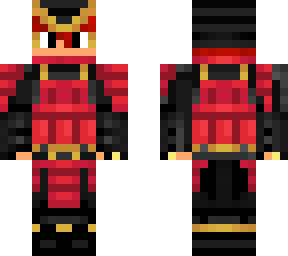 Red Samurai | Minecraft Skin