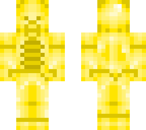 Rune steve (yellow) | Minecraft Skin
