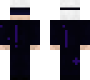 gojo saturo | Minecraft Skins