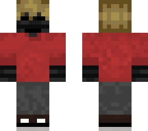 Withermancer Grian - Last Life Red Skin | Minecraft Skin