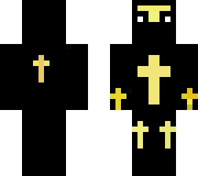 Black Cross | Minecraft Skin
