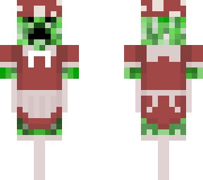 Maid Creeper Minecraft Skins
