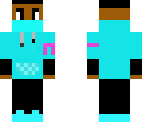 cyan ninja | Minecraft Skin