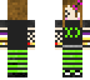 Goopy da scene kid | Minecraft Skin