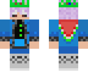 Inverted Technoblade | Minecraft Skin