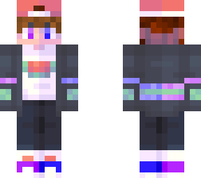 retrowave Eboy | Minecraft Skin