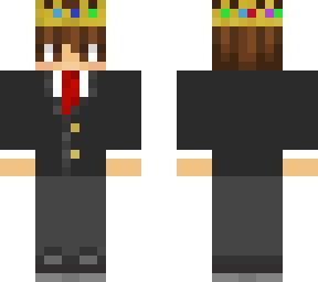 Rich boy with crone | Minecraft Skin