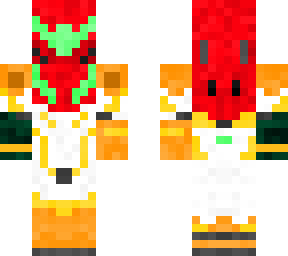 Metroid Samus Varia Suit Minecraft Skins