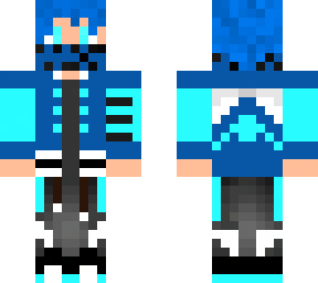 set angelical azul | Minecraft Skin
