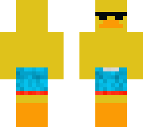 Summer Duck | Minecraft Skin