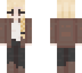 Blond Braids | Minecraft Skin