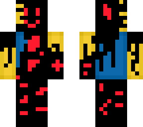 Corrupted evil noob | Minecraft Skin