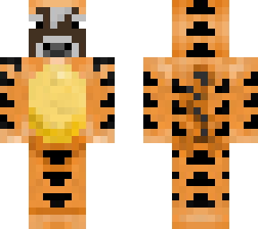 Cow in a Tigger onesie! | Minecraft Skin