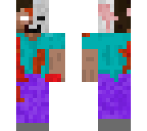 dead herobrine | Minecraft Skin