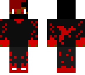 hawks red dragon | Minecraft Skin