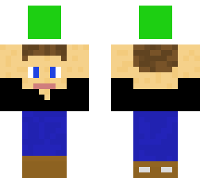 Person Holding Jar of Goop | Minecraft Skin