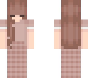 Sleeping Girl Brown Hair Pyjamas Minecraft Skins