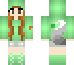 Slime Girl Minecraft Skins