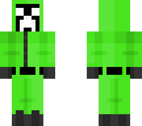 squid game creeper | Minecraft Skin