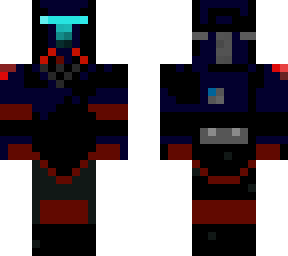 Updated: Clone Commando Becomes Death Trooper Star Wars | Minecraft Skin