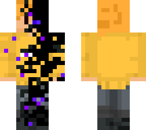 Bonfire Enderman | Minecraft Skin