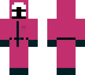 Boosfer as a Pink Soldier from Squid game | Minecraft Skin