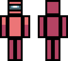 Coral crewmate | Minecraft Skin