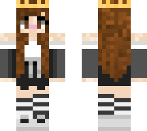 Emo Crown girl | Minecraft Skin