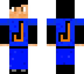 Estampado letra J | Minecraft Skin