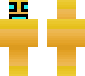 Geometry Dash Cube | Minecraft Skin