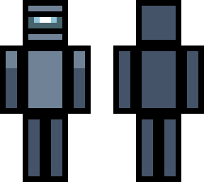 Gray crewmate | Minecraft Skin