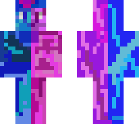 half and half | Minecraft Skin