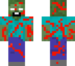 HEROBRINE zombie | Minecraft Skin