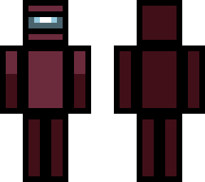 Maroon crewmate | Minecraft Skin