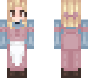 outdated baker girl | Minecraft Skin