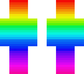 Rainbow Man | Minecraft Skin