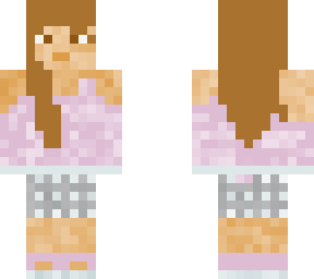 Soft Aesthetic Pink | Minecraft Skin