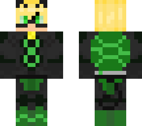 Cat noir + Carapace Miraculous | Minecraft Skin