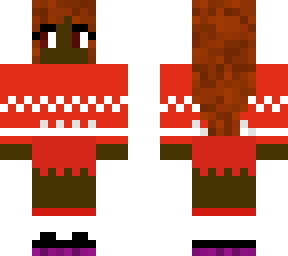christmas girl ros/trinity | Minecraft Skin