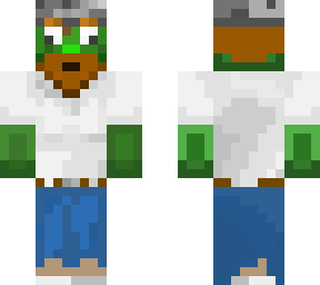 crazy dave zombie/normal crazy dave | Minecraft Skin