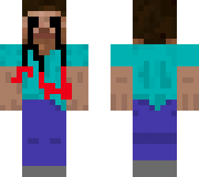 crying steve | Minecraft Skins