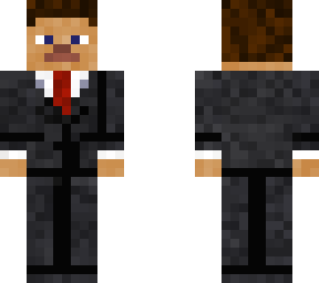 Fancy suit and tie | Minecraft Skin