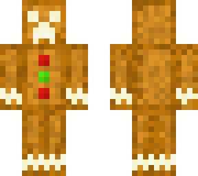 Gingerbread Creeper | Minecraft Skin