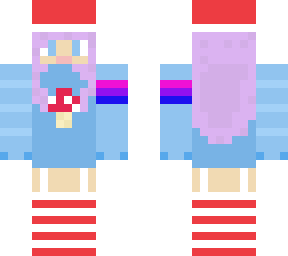 Mathi skin Christmas version 2.0 | Minecraft Skin