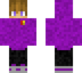purple hoodie | Minecraft Skin