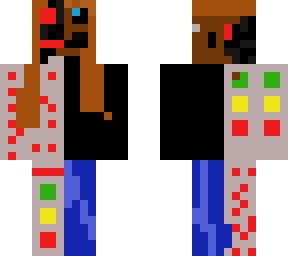 half robot half human | Minecraft Skins