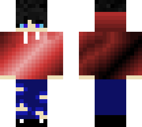 Ruby hoodie | Minecraft Skin
