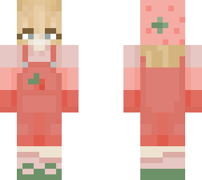 Strawberry girl | Minecraft Skin