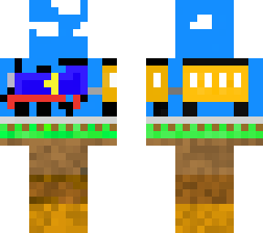 Thomas the train | Minecraft Skin